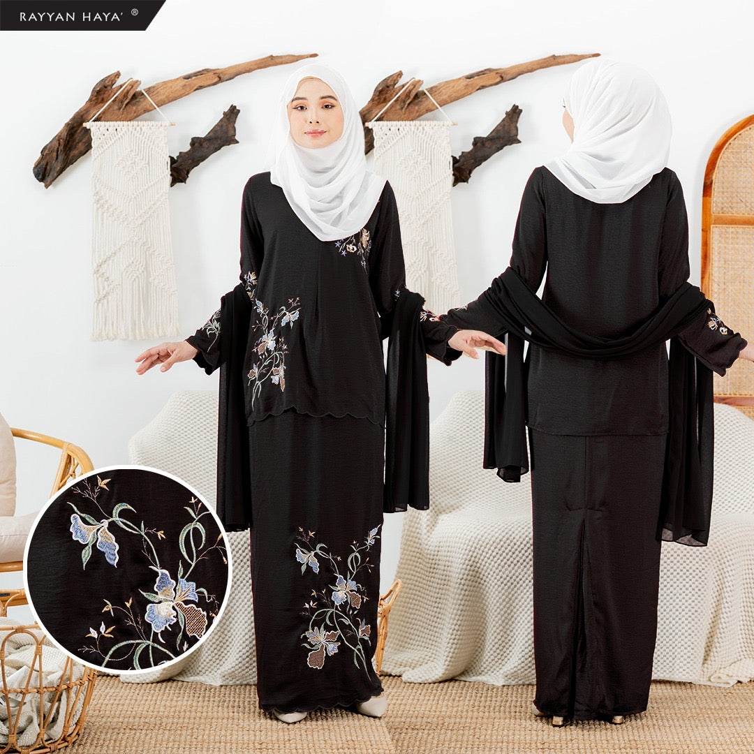 Seri Anggun Kurung (Black) – Rayyan Haya'