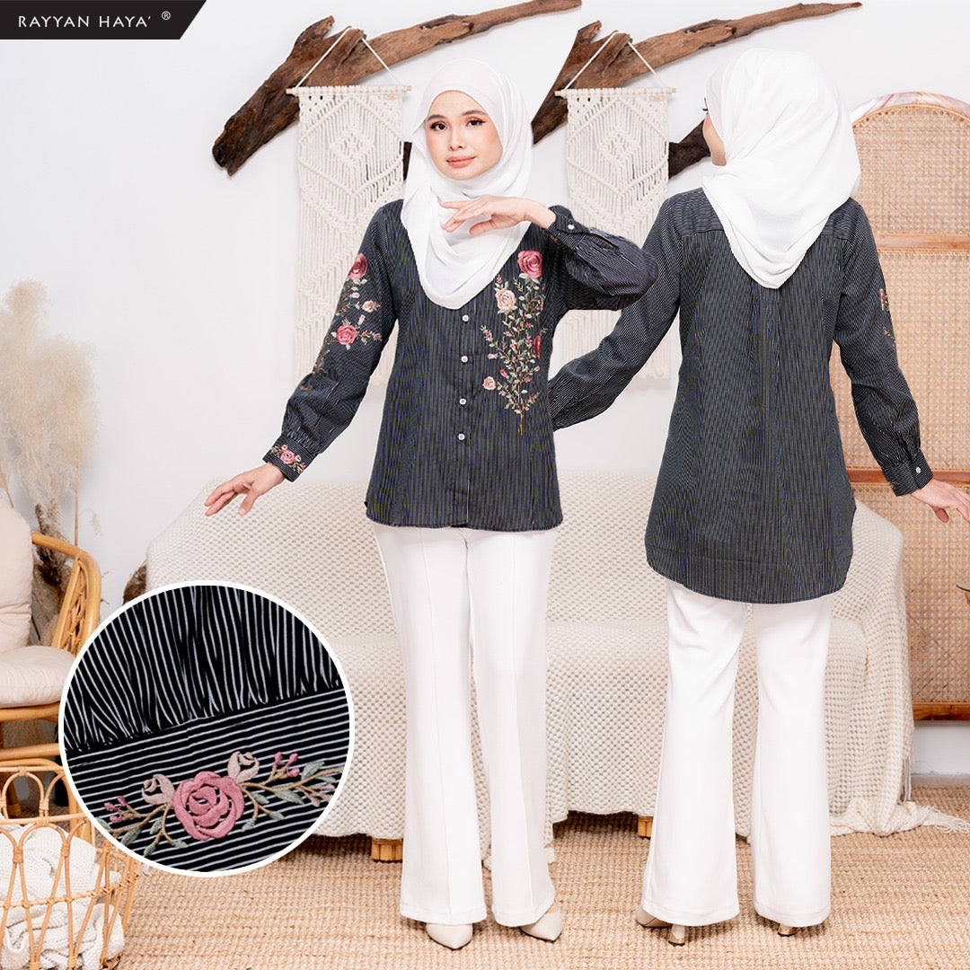 Melissa Top (Black) – Rayyan Haya'
