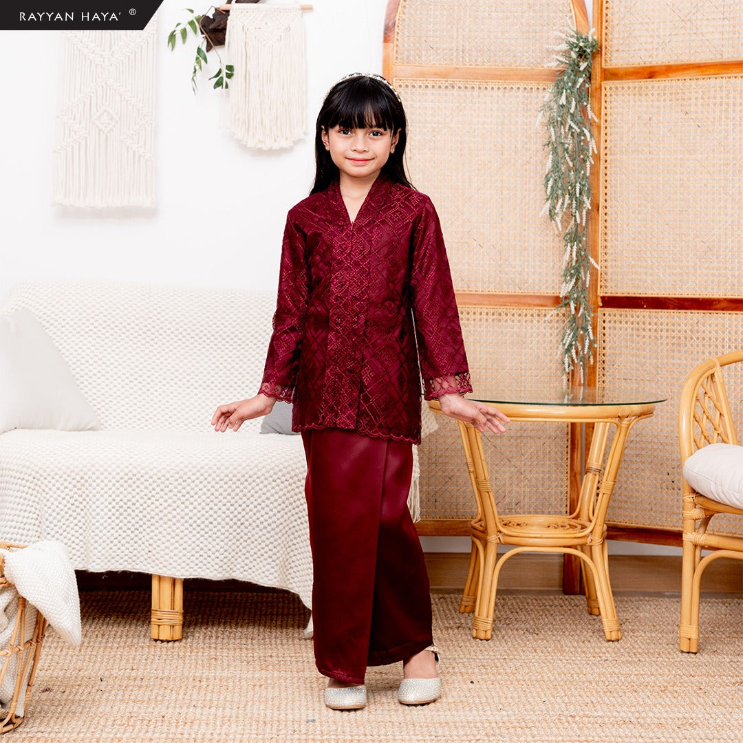 Seri Ayu Kids (Maroon) – Rayyan Haya'