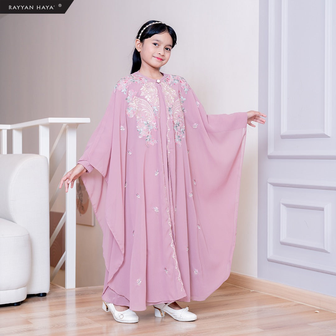 Raysha Abaya Kids (Sweet Rose) – Rayyan Haya'