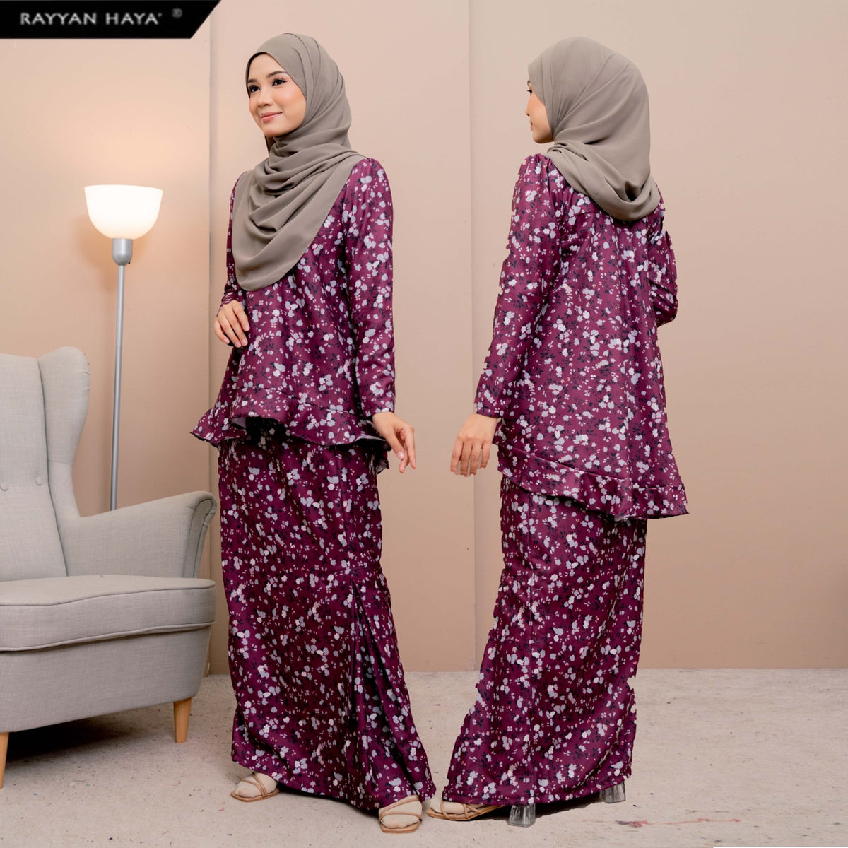 Anna Ruffle Kurung (Code 06) – Rayyan Haya'